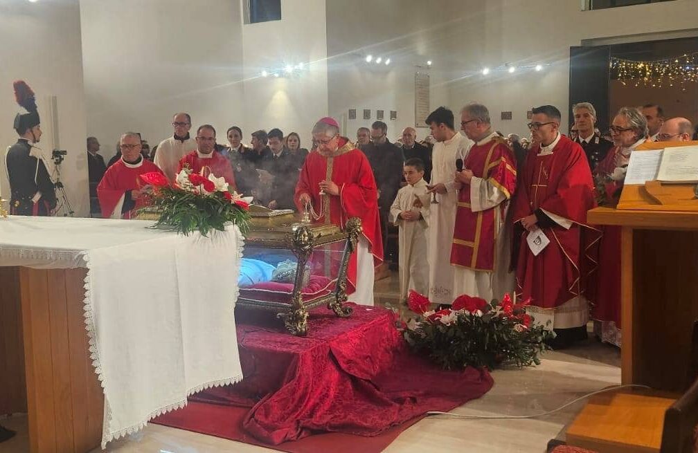 Il corpo di Santa Maria Goretti, giovane martire, è arrivato a Tuglie ...